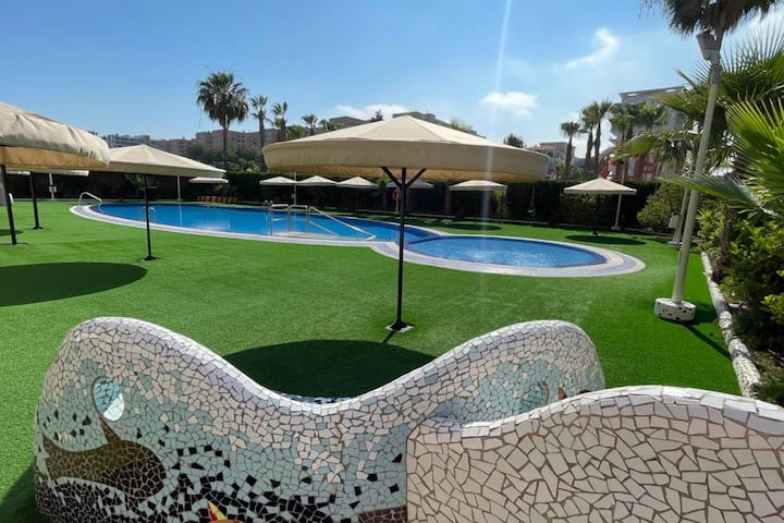 Apartamento Magic World Neptuno: Parking Y Piscina - Oropesa del Mar