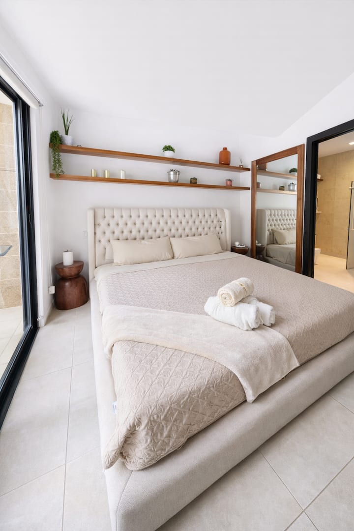 New Luxury Apartment | 3 Bedroom | King Bed - Playa del Carmen