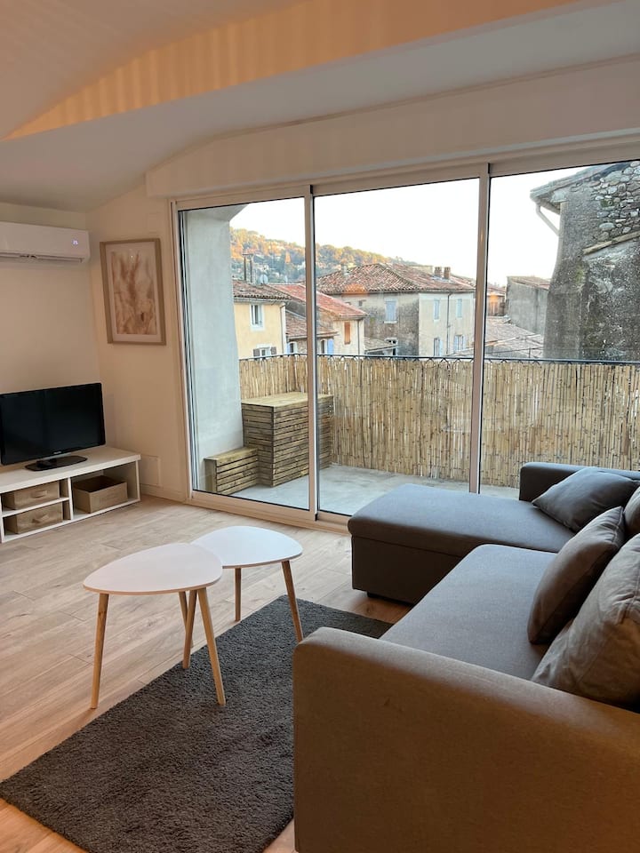 Appartement Refait à Neuf Avec Terasse - Anduze