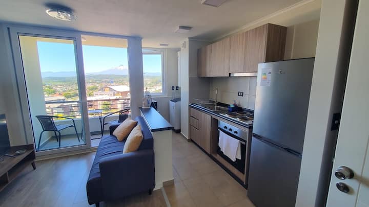 Departamento Mirador Al Volcán - Villarrica