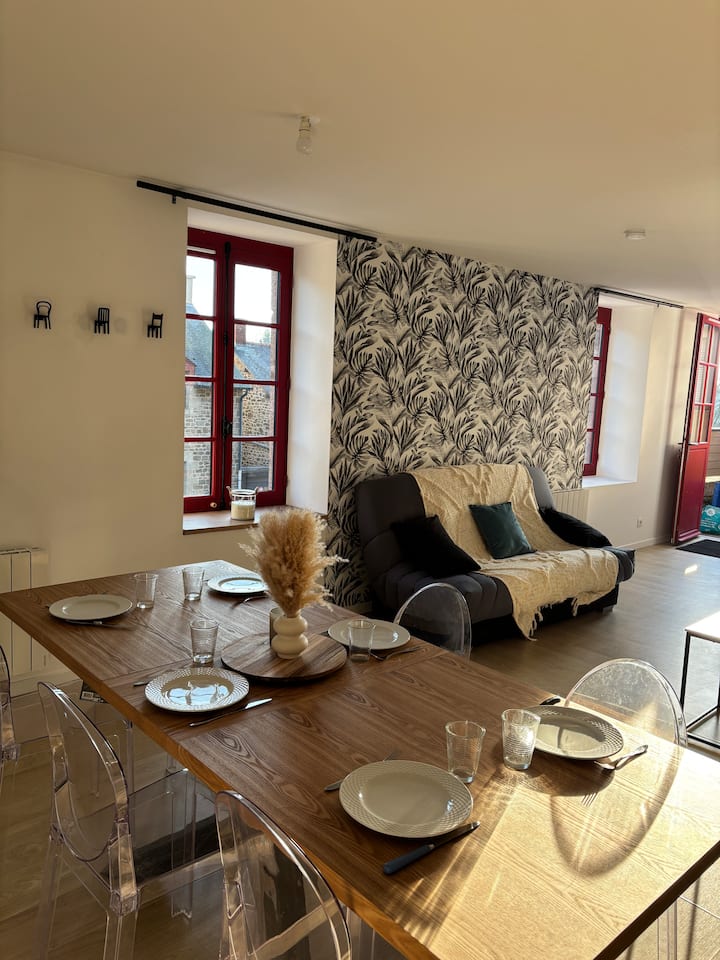 Appartement Cosy 6 Pers • Centre & Château à Pied - Fougères