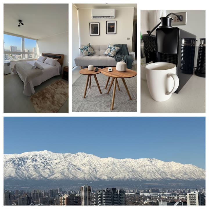 Mountain View|parking|nespresso|gym|air Conditioning - Santiago