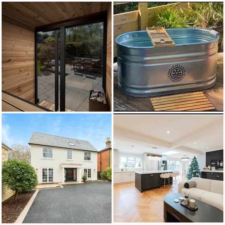 The Wellness Retreat Sauna Ice Bath & Hot Tub - Southampton