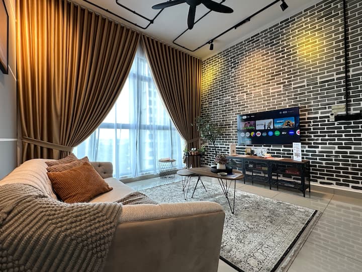Urbanbrickloft | Putrajaya | Nearioicitymall | 3br - Serdang