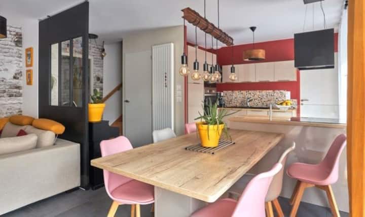 Charmante Maison - Deux Chambres Avec Jardin - Vannes