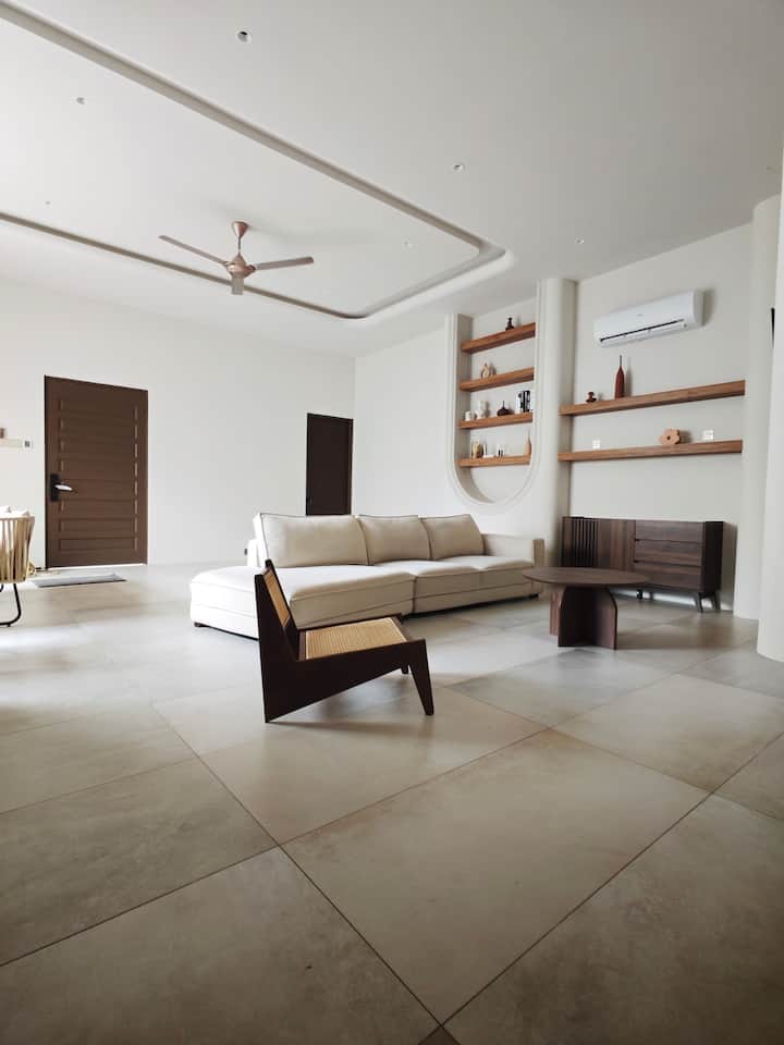Luma Villa · Pool · Outdoor Roof Dining & Kitchen - Taiping