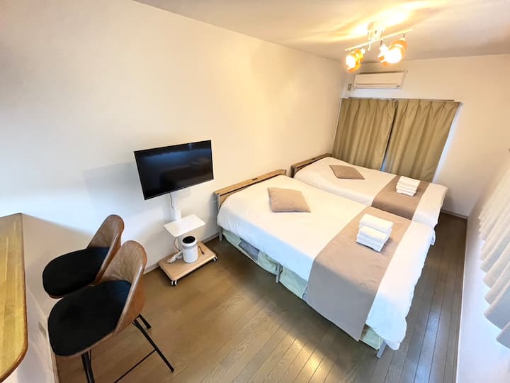 博多駅から徒歩20分|最寄りバス停から徒歩1分|コンビニまで徒歩1分|apartment House - Fukuoka