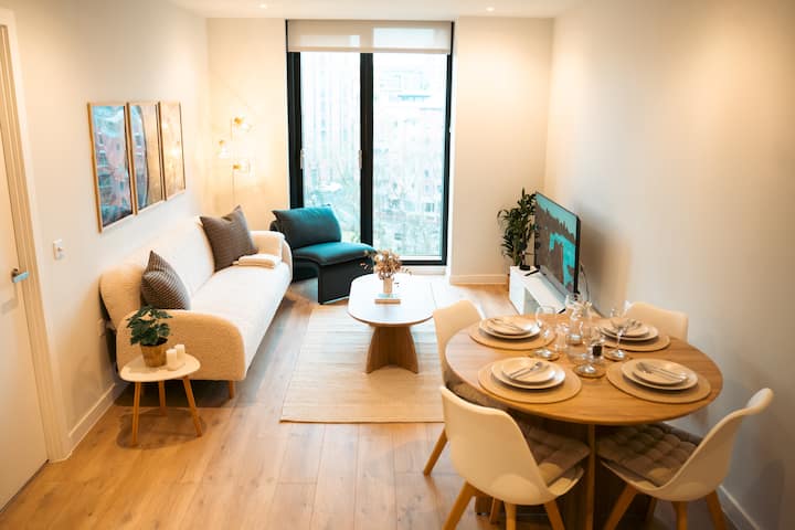 2 Bed Stylish Apartment - Ao Arena/city Centre - Manchester