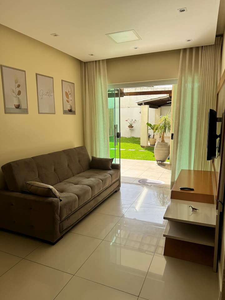 Apartamento Com Jardim Privado Perto Do Aeroporto! - Lauro de Freitas