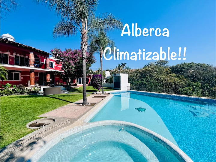 Casa Mirador Burgos • Alberca Climatizable - Temixco