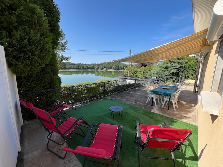 Maison Bord De Lac : Terrasse & Pétanque - Langres