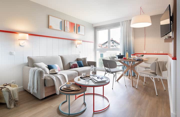 Pierre&vacances-appartement 4 Pers - 1 Ch - Rénové - Biarritz