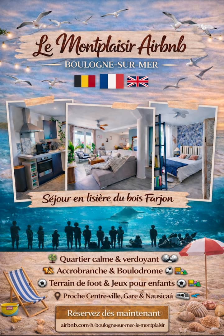 Appartement Le Montplaisir - Hardelot-Plage