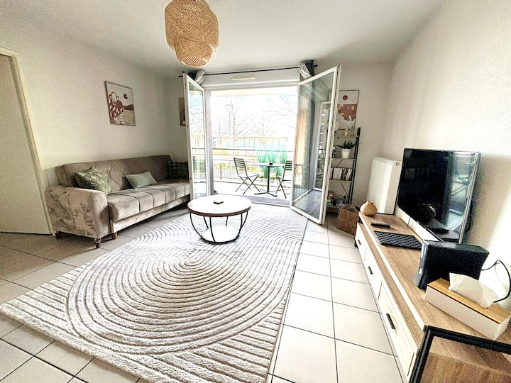 Appart.propre 65 M2  Balcon,parking Souterrain - Clermont-Ferrand