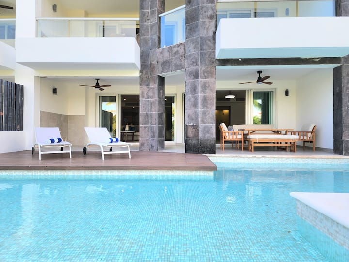 Luxury Swim-up Apartment And Private Beach Club - Playa del Carmen