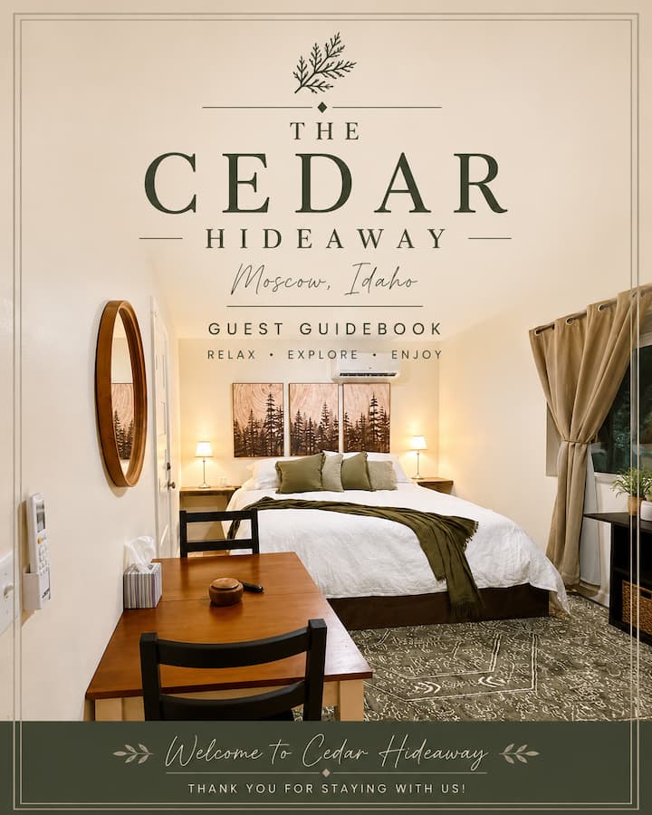 The Cedar Hideaway - Pullman, WA