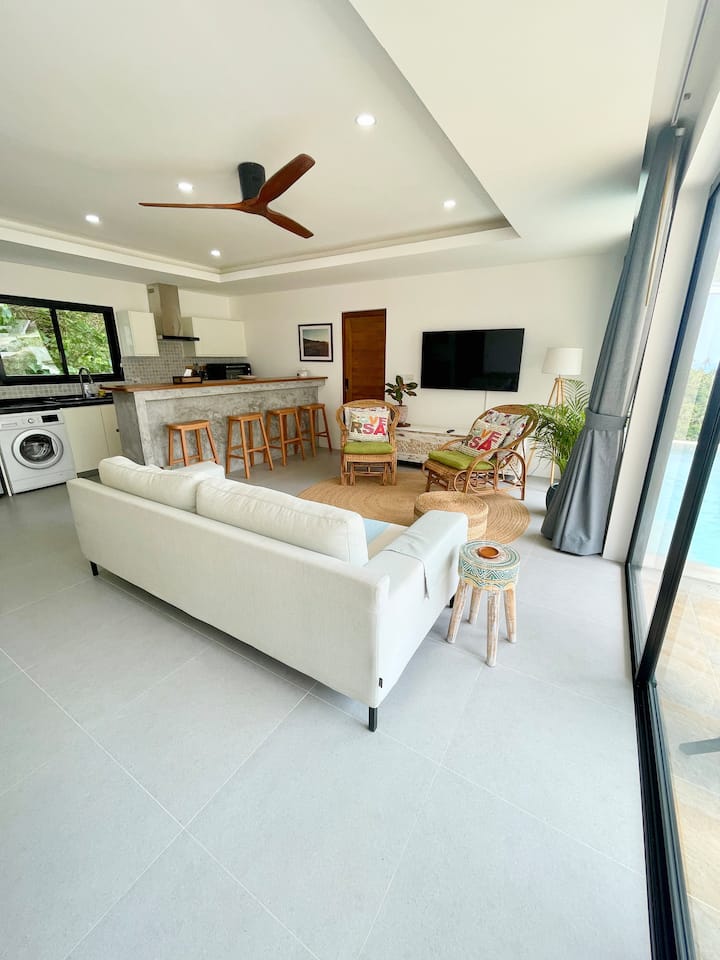 Oceanview 2br Emerald Villa - Private Pool B50-1 - Ko Samui