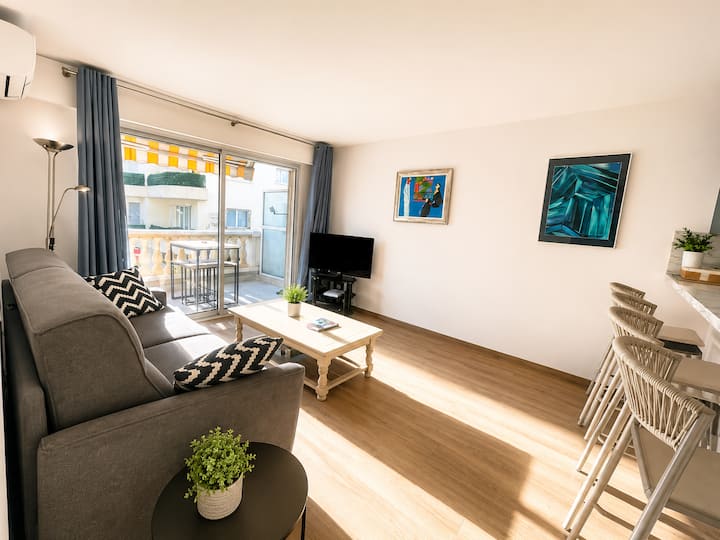 Le Mayflower:appartement Idéal Pour Visiter Cannes - Cannes