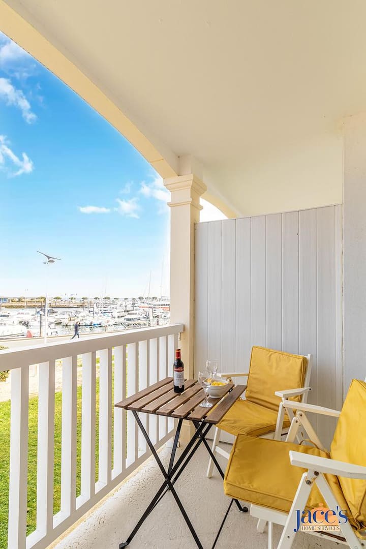 Joli Appartement En 1ère Ligne Vu Sur Le Port - Cap Ferret
