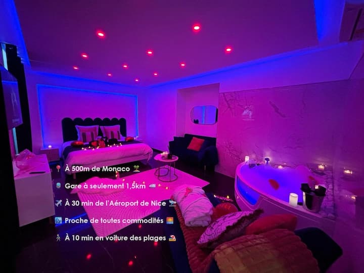 Romantic Loveroom Border Monaco - Monte-Carlo