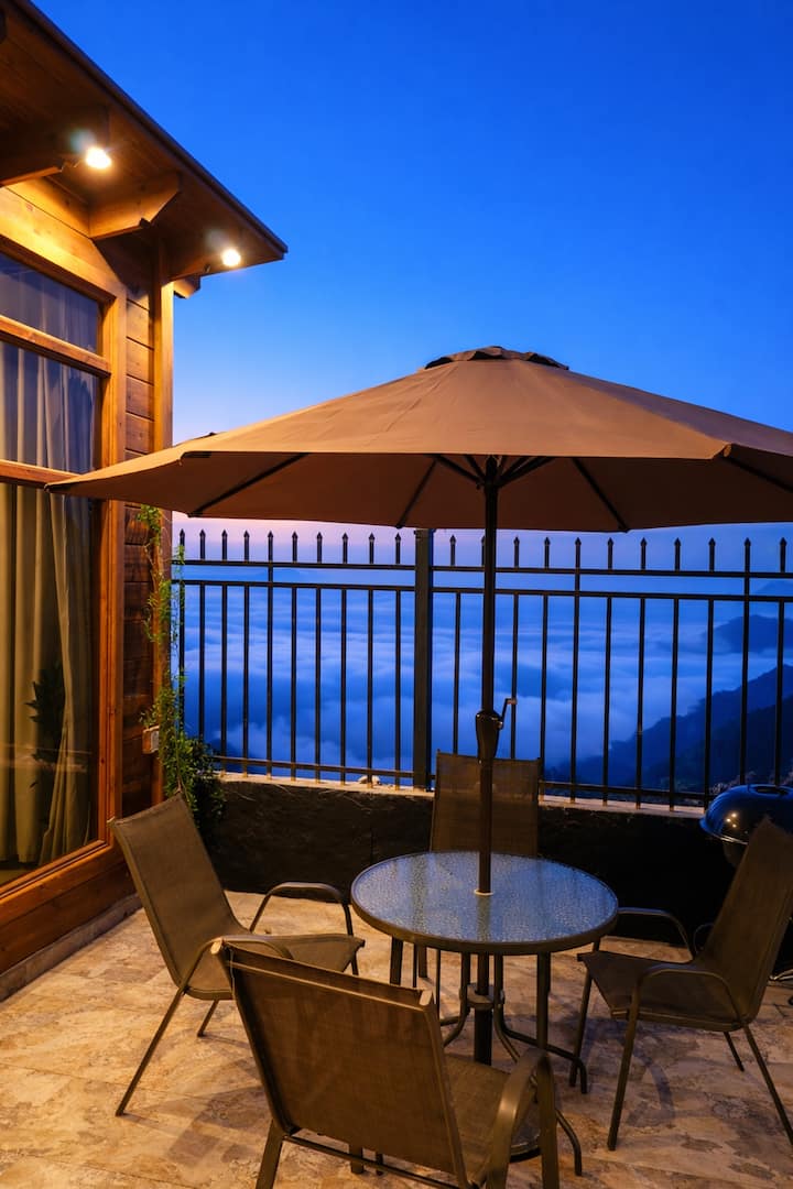 كوخ فاخر بإطلالة جبلية|دخول ذاتي|خصوصية| "Tv-70 - Saudi Arabia