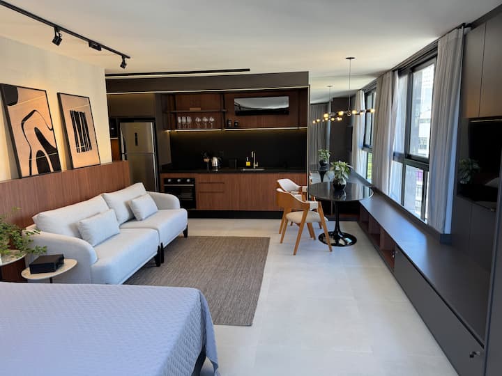 Studio Central Moderno E Luxuoso - Florianópolis