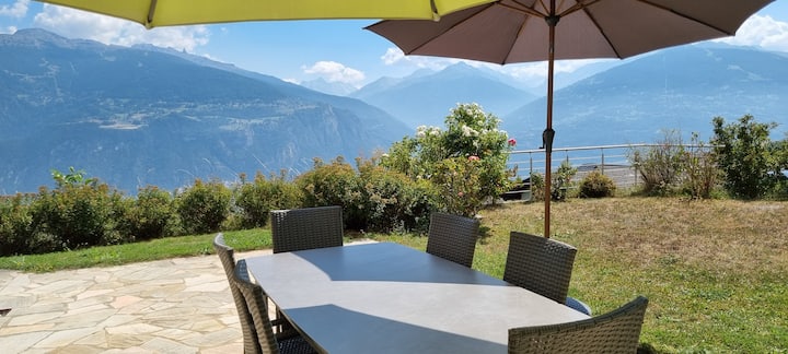 Chalet Plein Sud à 15 Min Du Ski - Anzère