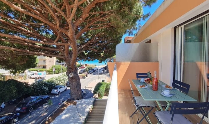 Bord De Mer T3 Cosy Refait à Neuf,  Vue Mer - La Croix-Valmer