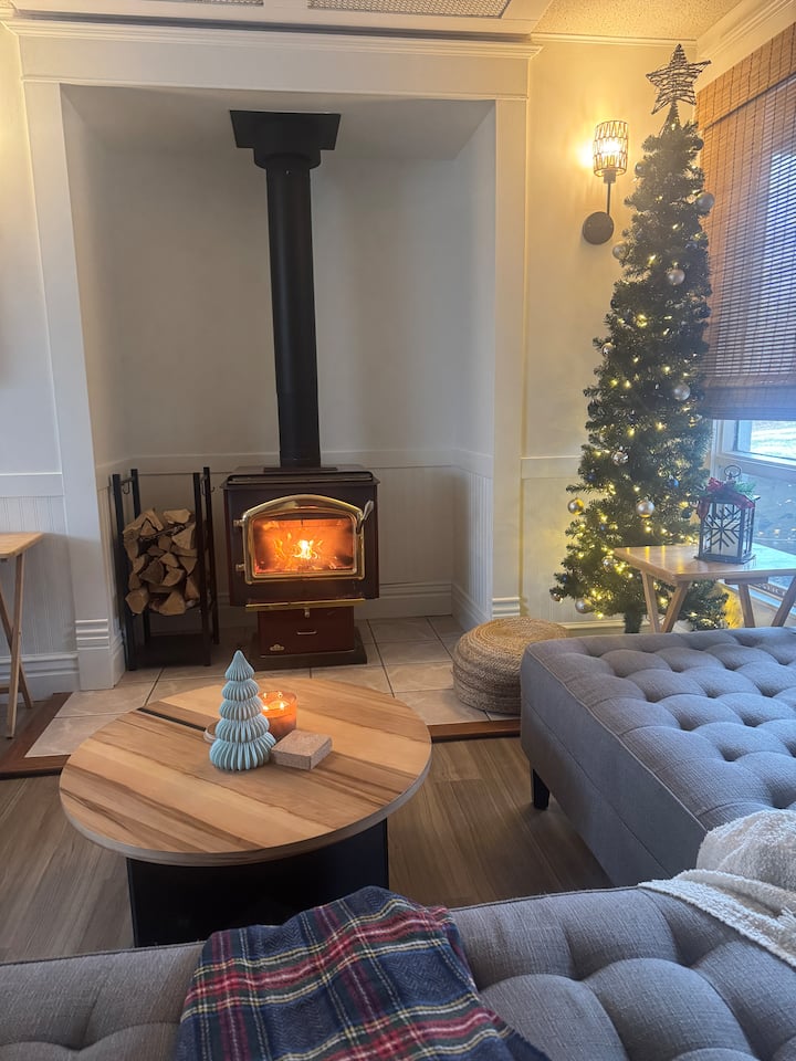 Cozy Winter Cabin Escape-fireplace + Free Firewood - Manitoba