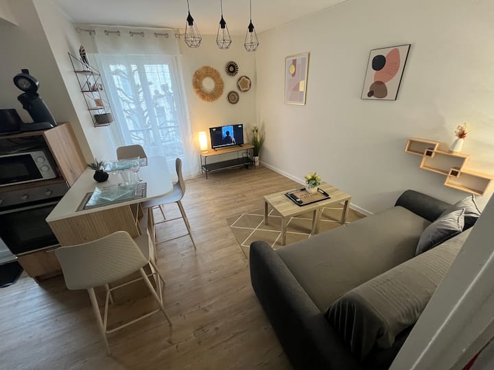 Appartement Moderne Confort Balcon Parking Et Wifi - Niort