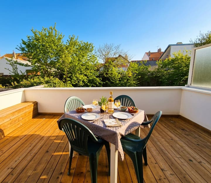 La Brise : Appart Chic | Terrasse | Hyper-centre - Le Touquet-Paris-Plage