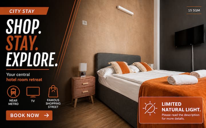 Affordable Hotel Room Prime Mariahilfer Str. - Vienna