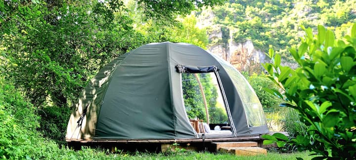 Wigwam Bulle Sous Les éToiles - Saint-Cirq-Lapopie
