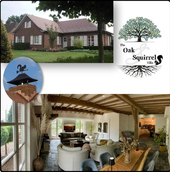 The Oak & Squirrel Villa - Province d'Anvers