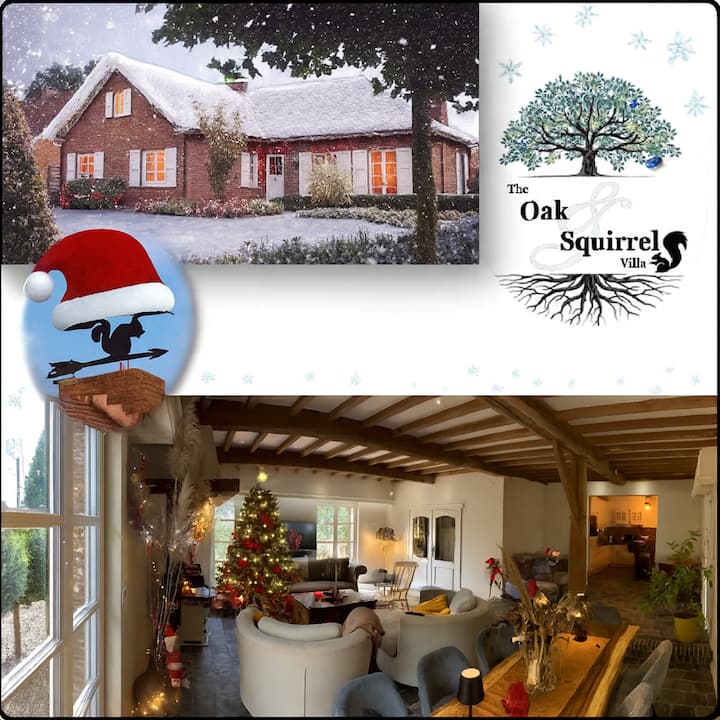 The Oak & Squirrel Villa - Provincie Antwerpen