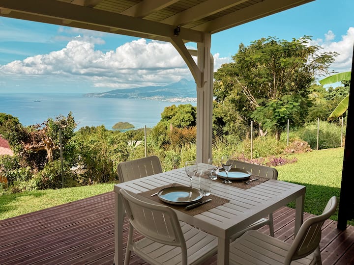 L’orchidée Spa•piscine - Vue Mer • 3 Min. Plage 4* - Martinique