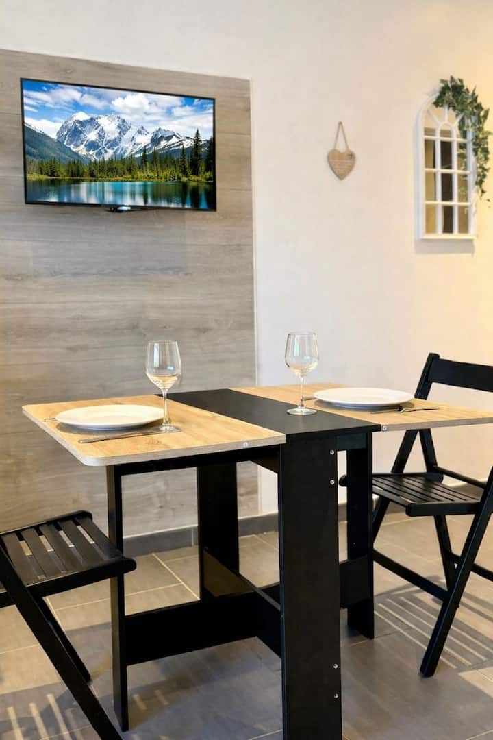 Studio Tout éQuipé, Calme Avec Terrasse Et Parking - Audincourt