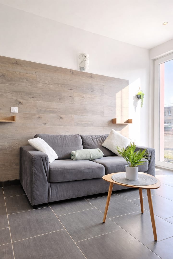 Studio Tout éQuipé, Calme Avec Terrasse Et Parking - Audincourt