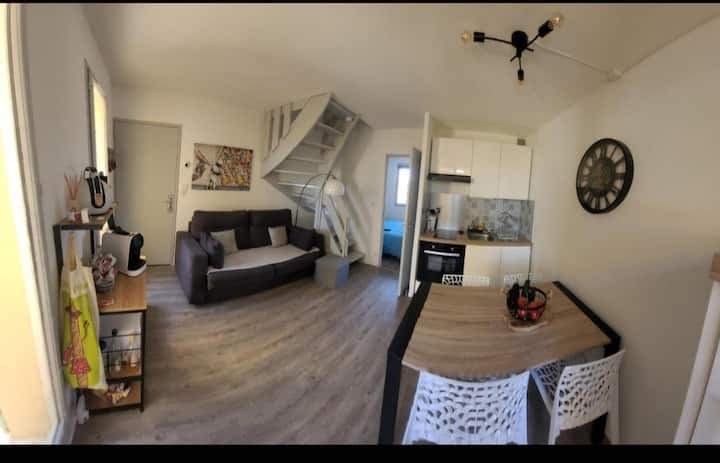 50m Plage, Clim,  Joli Appartement 6p - Le Barcarès