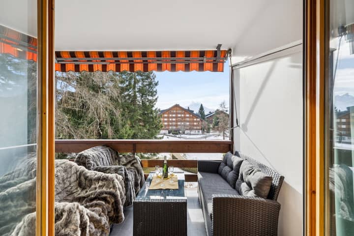 Central Flat For 3 Persons - Ski, Hike & Bike - Villars-sur-Ollon
