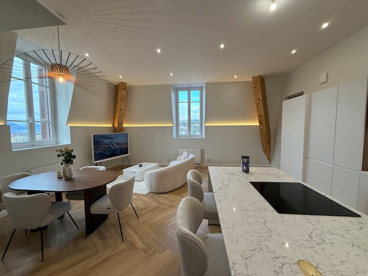 La Suite Impériale - Spa - Vue Lac - Aix-les-Bains