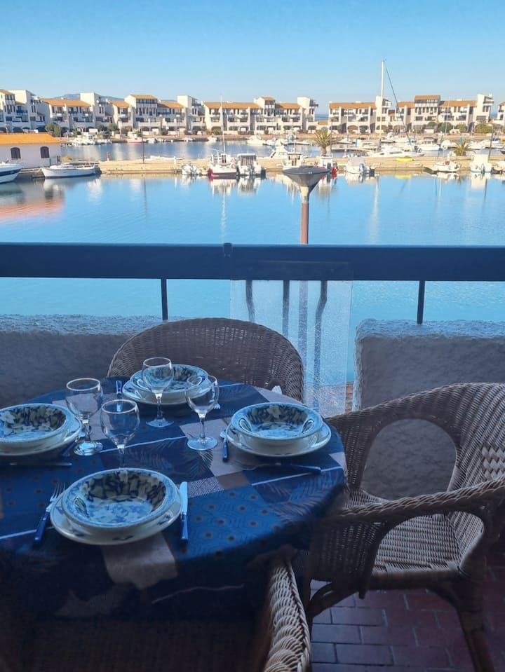 Piscine Chauffée, Vue Magnifique, Grand Studio 4p - Le Barcarès