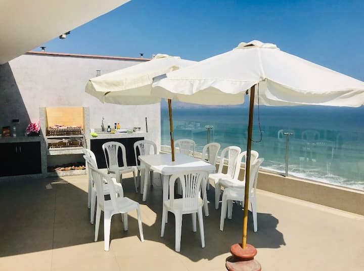 Dpto. Amplio Vista Panoramica Al Mar Centrico - Peru