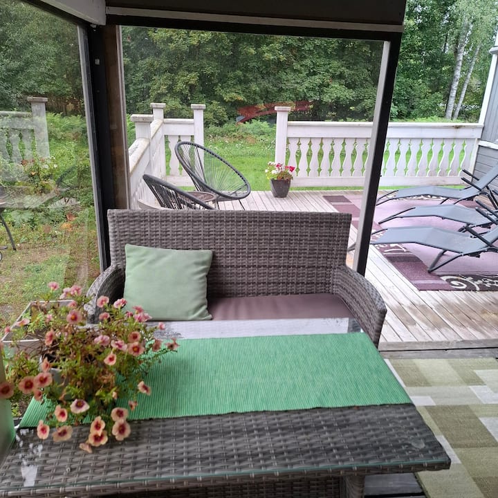 Omakotitalo 
Pihasaunalla - Tammela