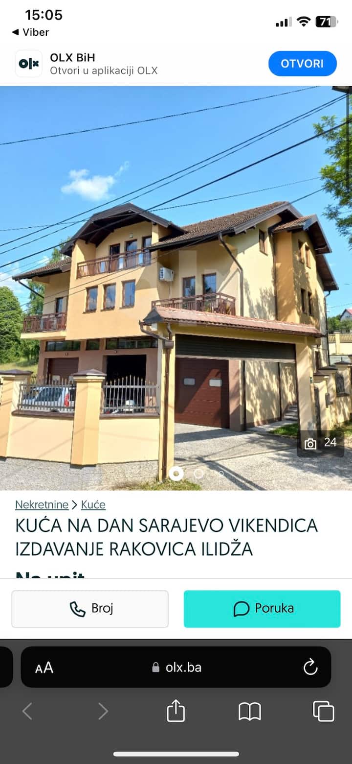 Kuca Ilidža Rakovica  Sarajevo - Bosnia ja Hertsegovina