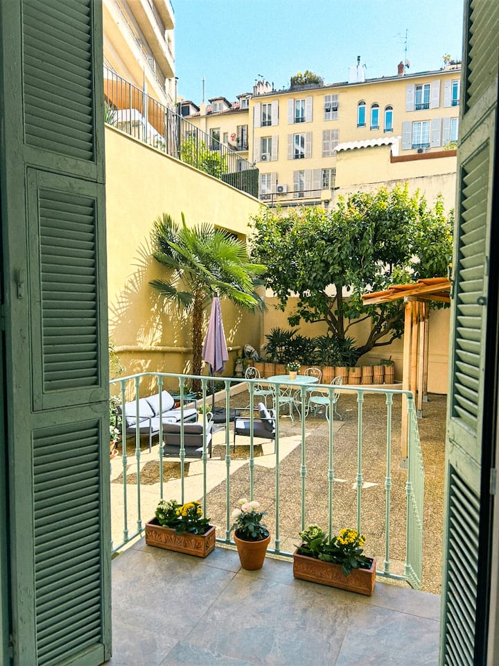 Hyper Centre, Jardin, Proche Mer - Nice