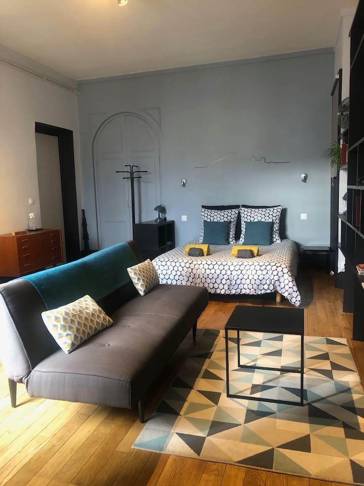 Studio Franklin, Coeur De Lyon Entre Rhône & Saône - Parc de Gerland - Lyon