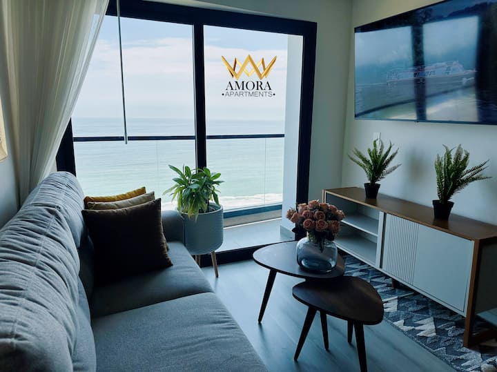 Beachfront 3br Apartment W/ View - Lima