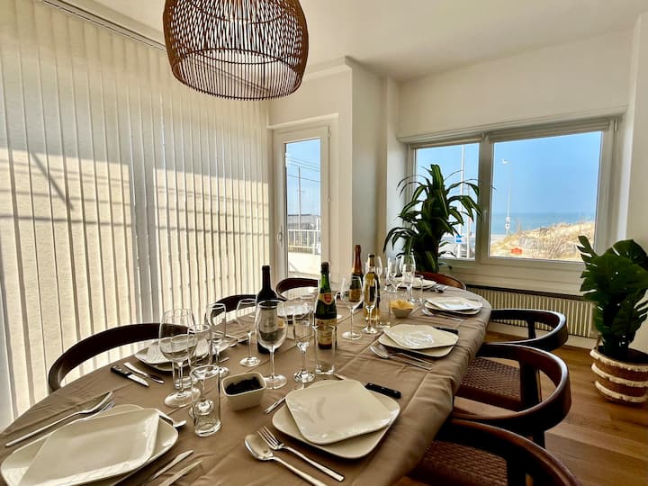 Vue Mer : Maison Familiale Avec Studio Indépendant - Dunkirk