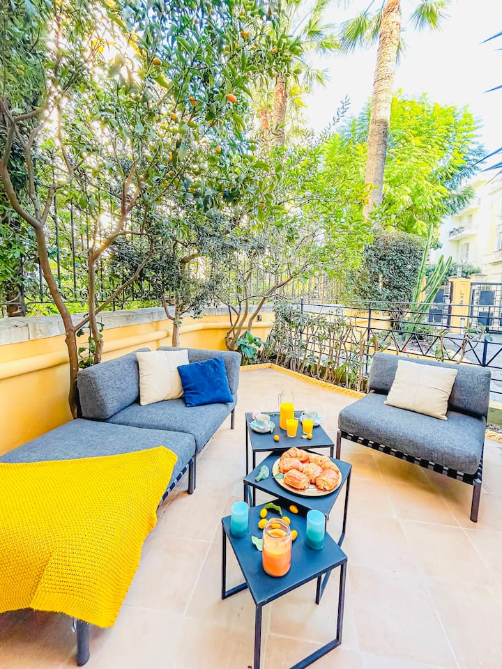 5min De La Plage | Climatisé | Parking | 4 Pers - Nice